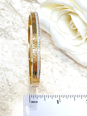 18k Gold Ancient Greece Jewelry for women Greek gifts 58 Swarovski ...