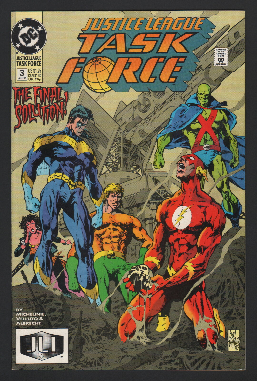 JUSTICE LEAGUE TASK FORCE #3, 1993, DC, NM- CONDITION, THE FINAL ...