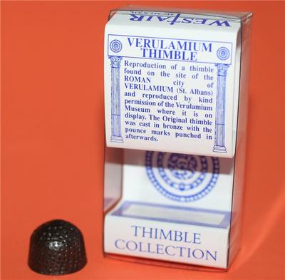 VERULAMIUM Saint Albans Roman City COLLECTIBLE ROMAN THIMBLE REPLICA by ...