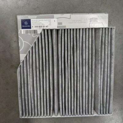 Genuine OEM Mercedes Benz C E GLC CLS EQC Class Charcoal Cabin Air ...