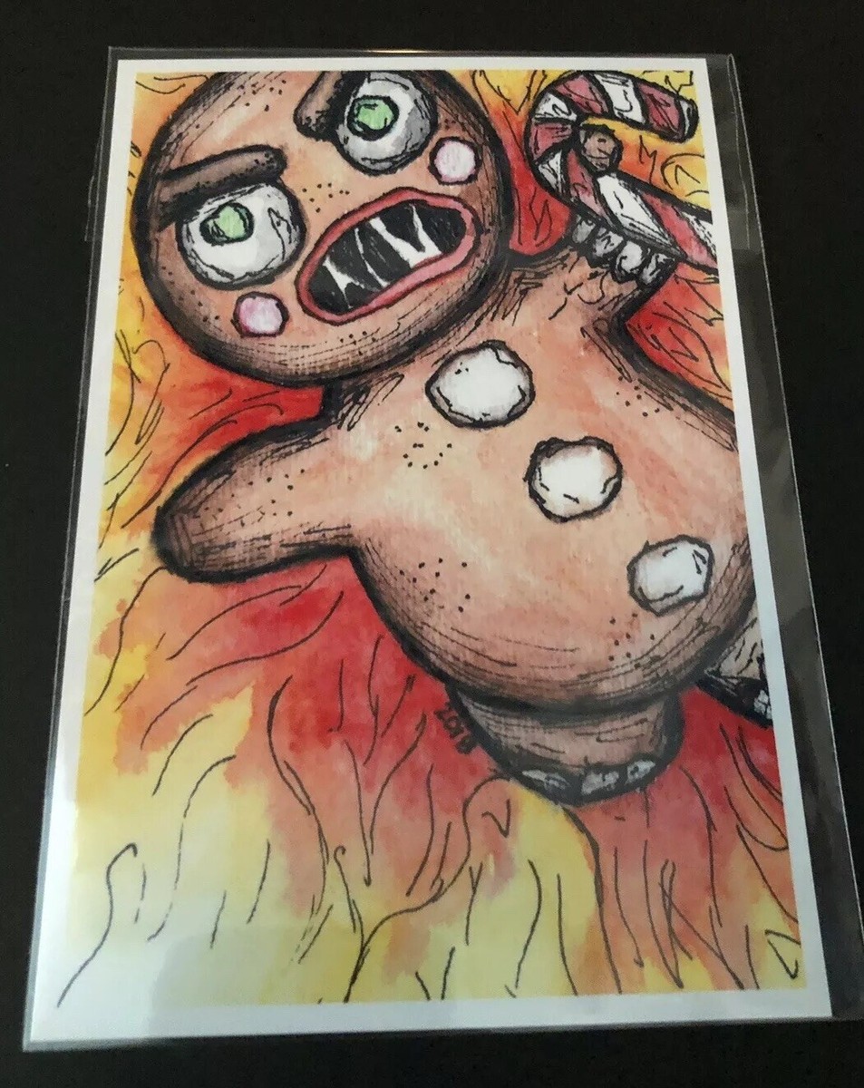 Krampus Gingerbread Man