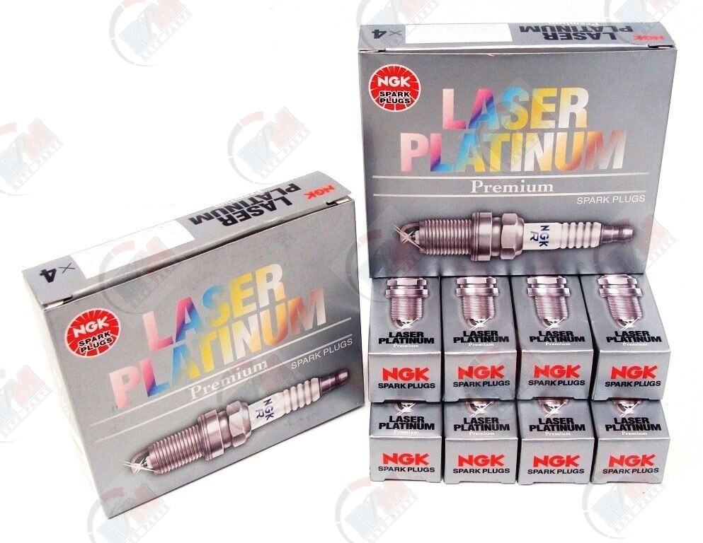 NGK LASER PLATINUM Spark Plugs PFR6WT 6740 Set of 8 | eBay