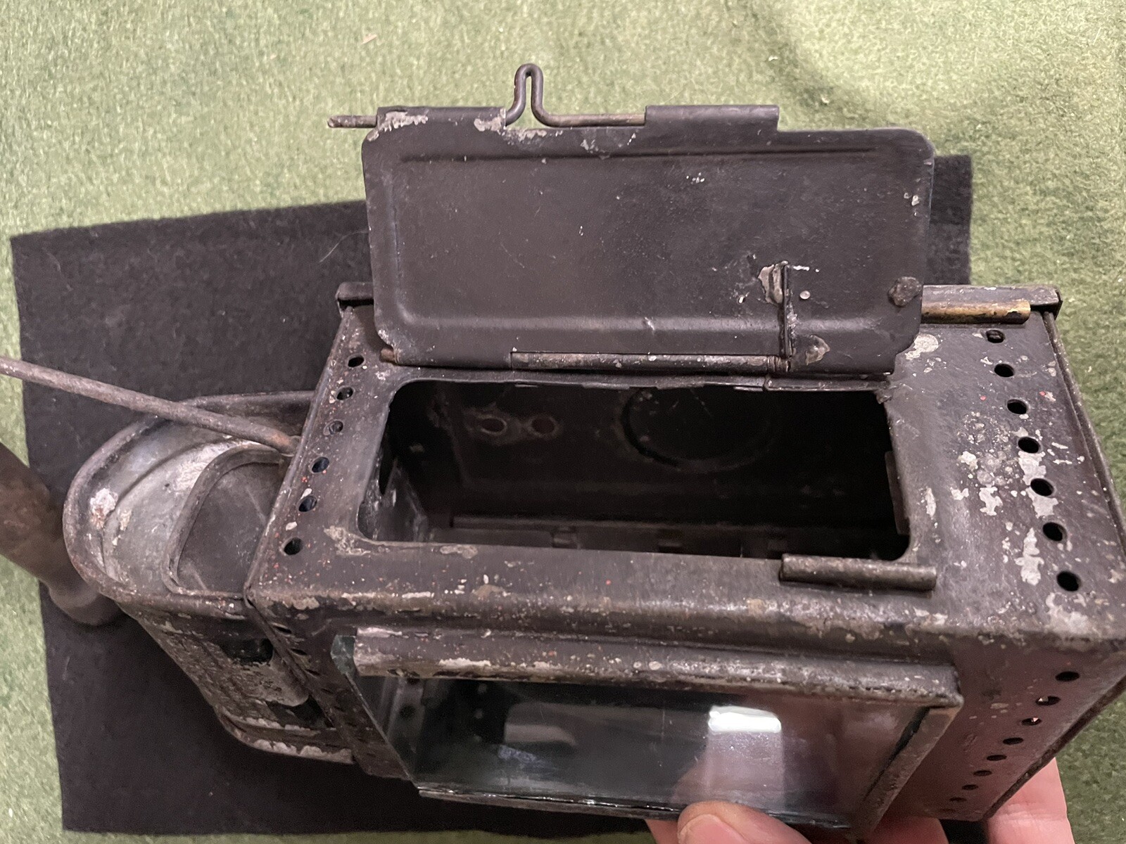 WW2 Original German railway lantern Rare! Well Marked!! | eBay