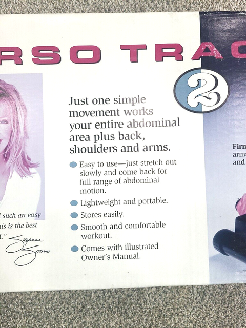 Torso Track 2 Abdominal Core Upper Body Workout Exercise Machine With ...