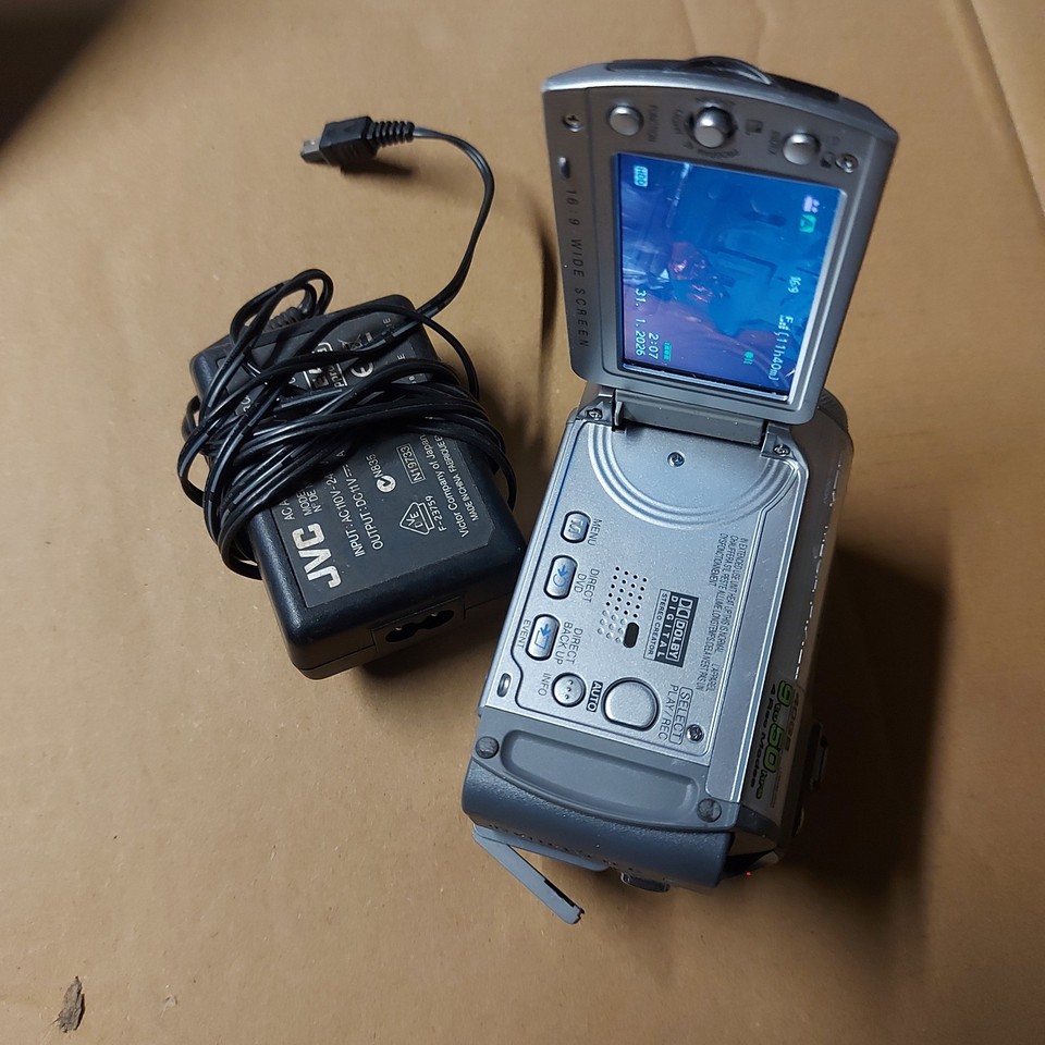 JVC Everio GZ-MG175EK Handheld High Definition 40 GB HDD Camcorder ...