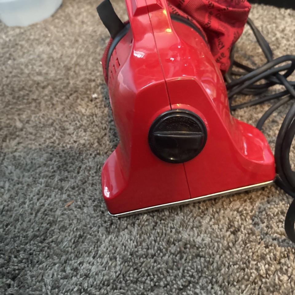 Dirt Devil Royal Model 103 Portable Hand-Vacuum Cleaner Red Tested ...