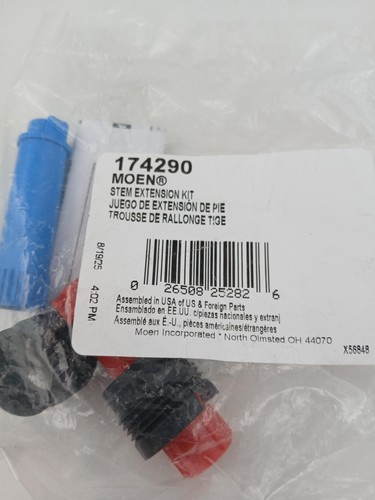 Moen 174290 Stem Extension Kit Faucet Repair Genuine OEM Assembled USA ...