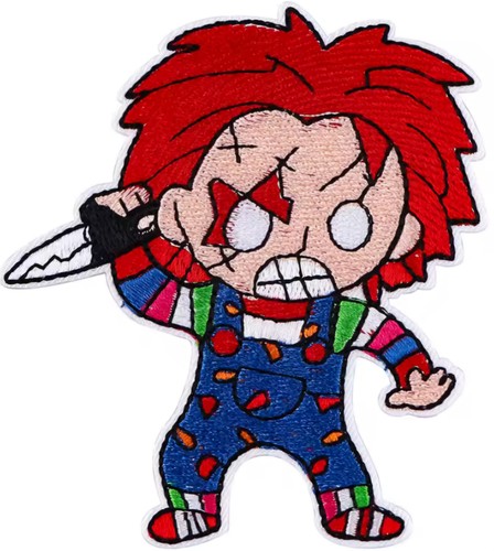 Chucky from Child's Play embroidered Iron on patch horror slasher | eBay