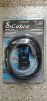 Cobra GPA 1500 IC PC Interface Cable for GPS 500 and GPS 1000 Serial ...