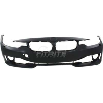 New Front Bumper Cover Primed For 2012-2015 Bmw 320I BM1000260C ...