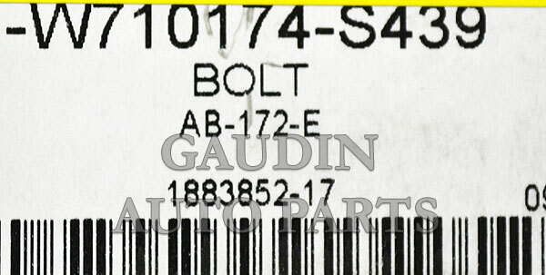 Ford OEM Front Suspension-lower Control Arm Bolt W710174S439 for sale ...