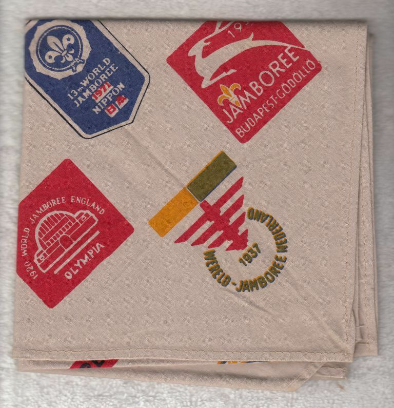 H9130 BSA OA Scouts 14th WORLD JAMBOREE 1975 NORDJAMB - NECKERCHIEF | eBay