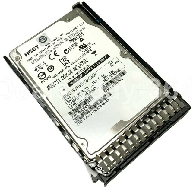 HGST Ultrastar C10K1200 1.2TB, Internal, 10000RPM, 2.5 inch ...