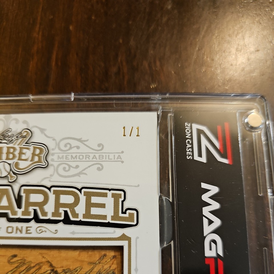 Leaf Lumber Bat Barrel #1/1 Mickey Mantle | eBay