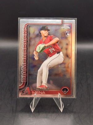 2025 Topps Chrome Christian Mena #102 RC Diamondbacks | eBay