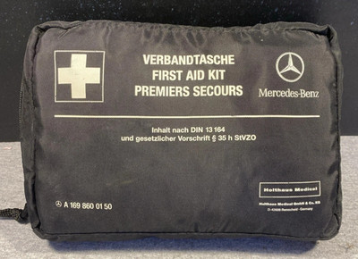 NEW OEM SEALED MERCEDES-BENZ First Aid Kit A1698600150 HoltHaus Medical ...