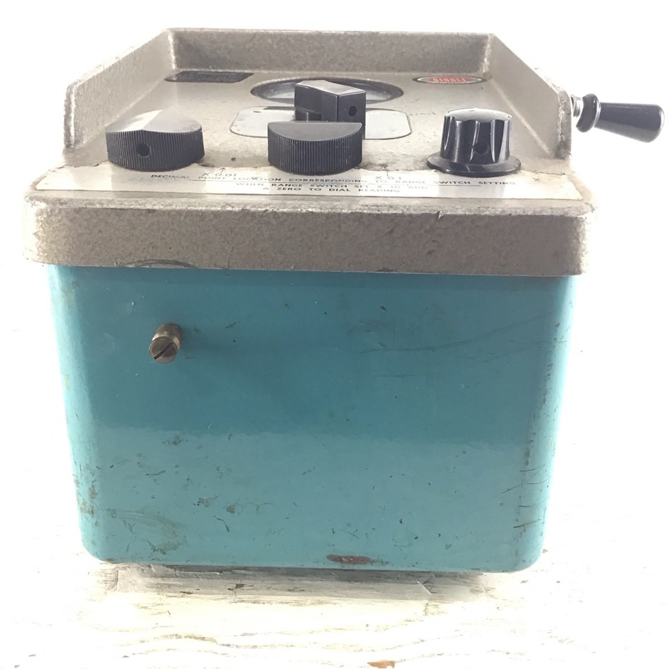 Biddle Instruments MEGGER Earth Tester Null Balance Crank 63220 | eBay