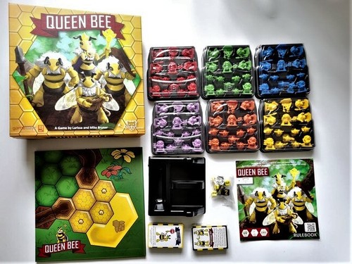 QUEEN BEE Game "ALL IN" DELUXE KICKSTARTER EXCLUSIVE ED+5-6PLAYER EXP ...