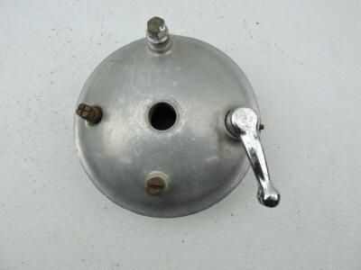 Rear Brake Plate with Shoes Pre-Unit BSA 1956–1957 650 A10 Golden Flash ...