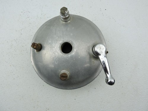 Rear Brake Plate with Shoes Pre-Unit BSA 1956–1957 650 A10 Golden Flash ...