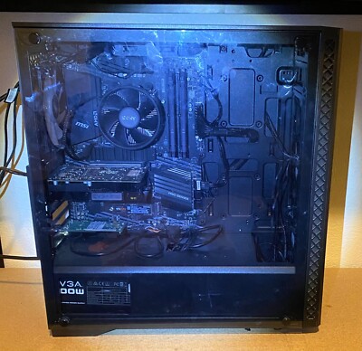 Gaming PC Desktop Computer Custom Built Beginner Parts CPU GPU RBG ...