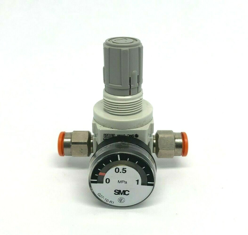 SMC AR10-M58G-A Pneumatic Mass Pro Regulator G27-10-R1 Gauge | eBay