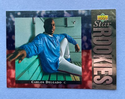 1994 Upper Deck Carlos Delgado Star Rookies #8 RC Toronto Blue Jays | eBay