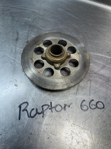 01-05 Yamaha Raptor 660 Rear Brake Rotor Disc And Rotor Hub | eBay