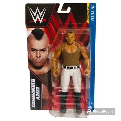 Mattel WWE Series 137 Commander Azeez MINT Figure First Time In Line ...