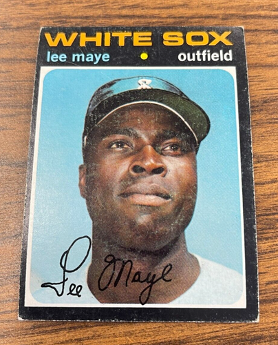1971 TOPPS # 733 LEE MAYE CHICAGO WHITE SOX | eBay