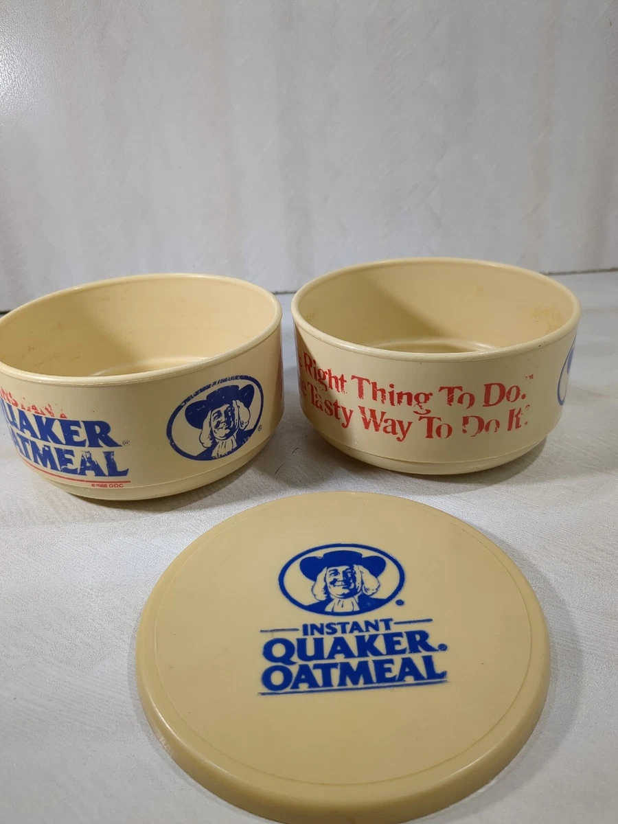 Quaker Cereal Bowls