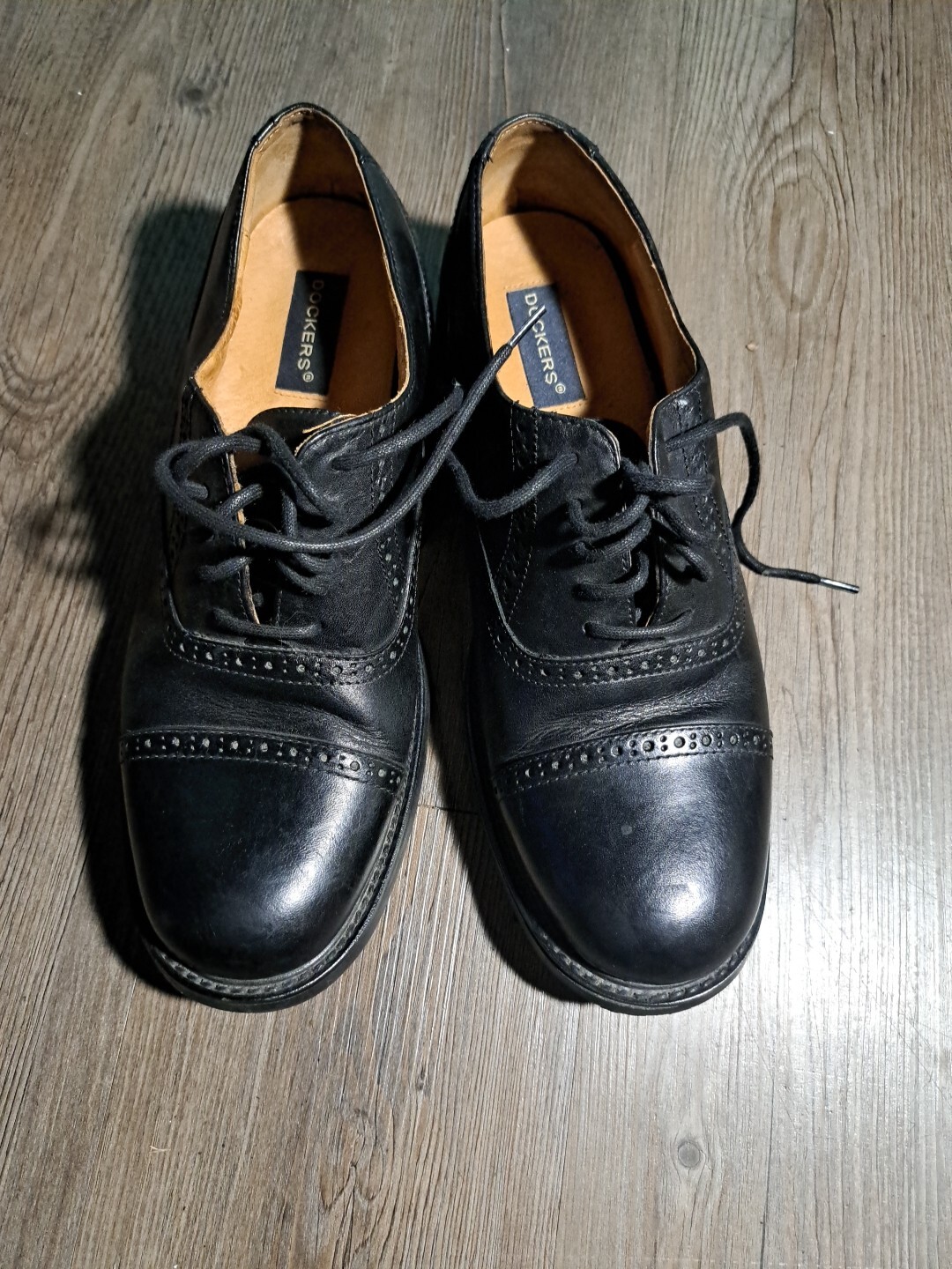 Mens Dockers Shoes , Size 9 1/2. Leather, Black | eBay