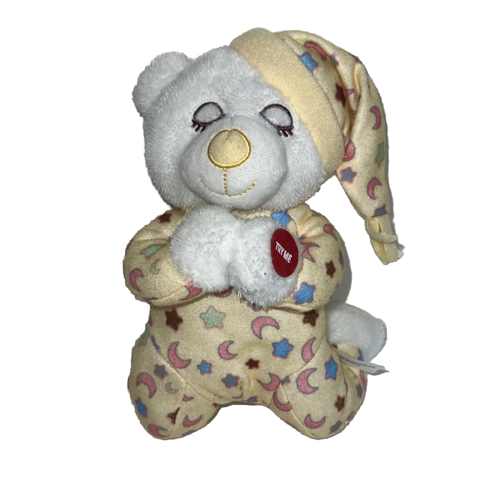 Prayer Pals Plush Praying Teddy Bear Now I lay me down sleep Kneel ...