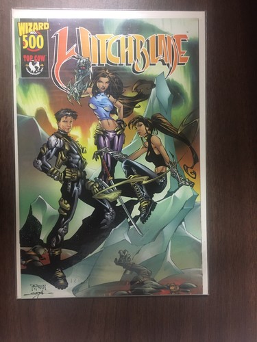 Witchblade #500 1998 Top Cow Production Wizard Comic Book w/COA | eBay