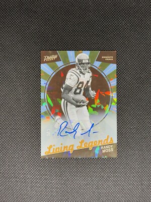 2023 Prestige Living Legends Randy Moss Auto /3 | eBay