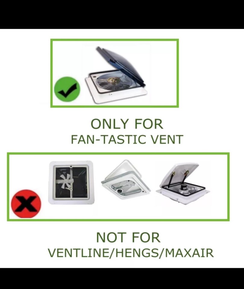 Rv Vent Motor Replacement kit Fan Blade Kit Assembly Only for Fantastic ...