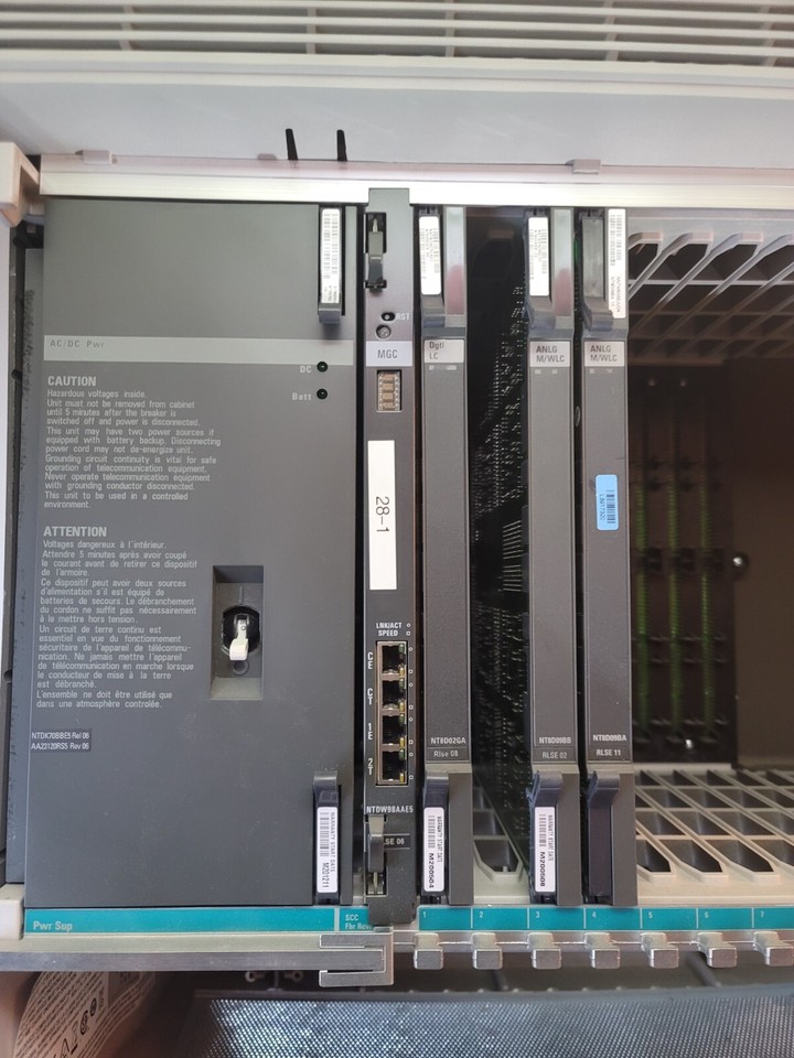 Nortel AVAYA NTAK11 Communication Server 1000 ~ CS1000M w/MODULES ...