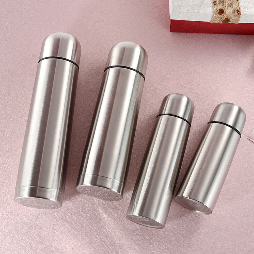 1 L Thermos Stainless Steel Flask Hot Insulated Vacuum Bottle Water Tea ...