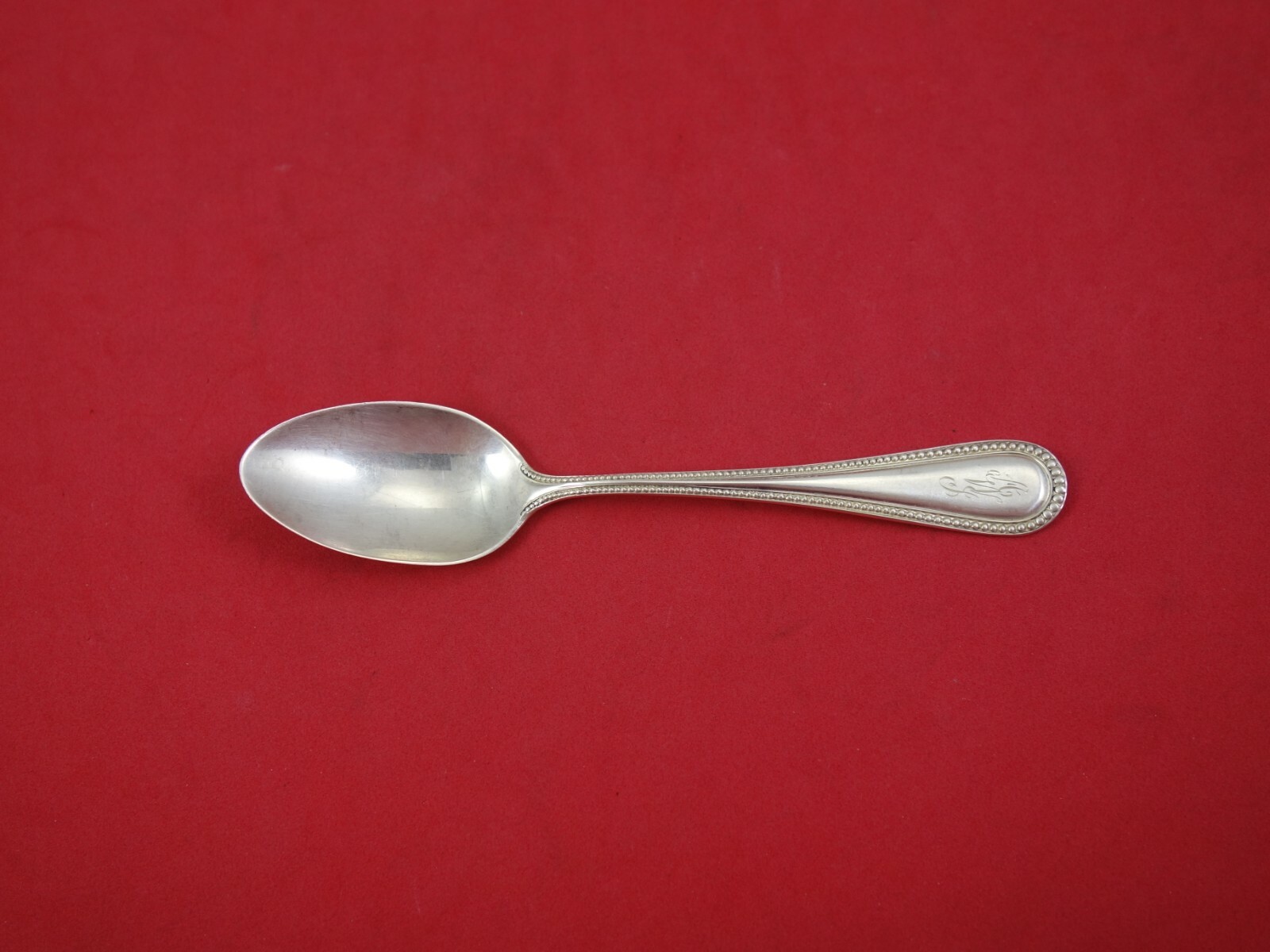 Bead by Birks Sterling Silver Coffee Spoon 5 1/4" Silverware | eBay