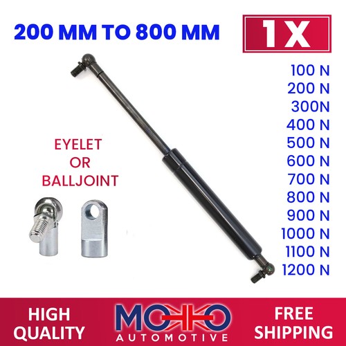 UNIVERSAL GAS STRUTS SPRINGS 200MM-800MM MULTI PURPOSE 100N-1000N BJ OR ...