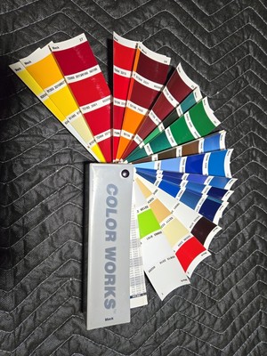 MACK TRUCK PAINT COLOR REFERENCE AUTOMOTIVE PAINT CHIPS | eBay