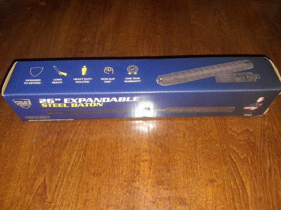 .SECURITY/ police IMPACT BATON 26 INCH ..AND SHEATH, police tactical ...