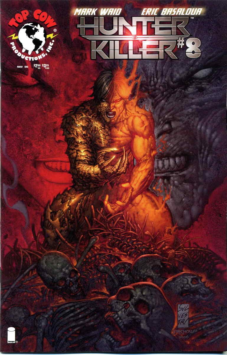 Hunter Killer #8A VF; Image | Mark Waid - Marc Silvestri - w/Bag+Board ...