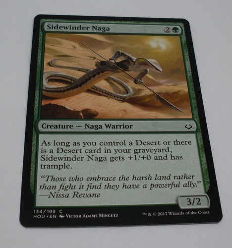 MTG Card - Sidewinder Naga - Creature - Naga Warrior - Magic the ...