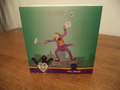 Dept 56 DC Comics Batman's The Joker Figure 6005639 NEW SEALED | eBay