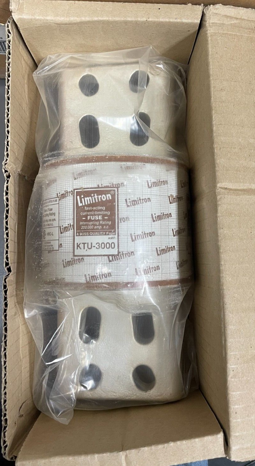 NEW BUSSMAN KTU-3000 LIMITRON FUSE 3000A *SHIPS SAME DAY UPS* | eBay