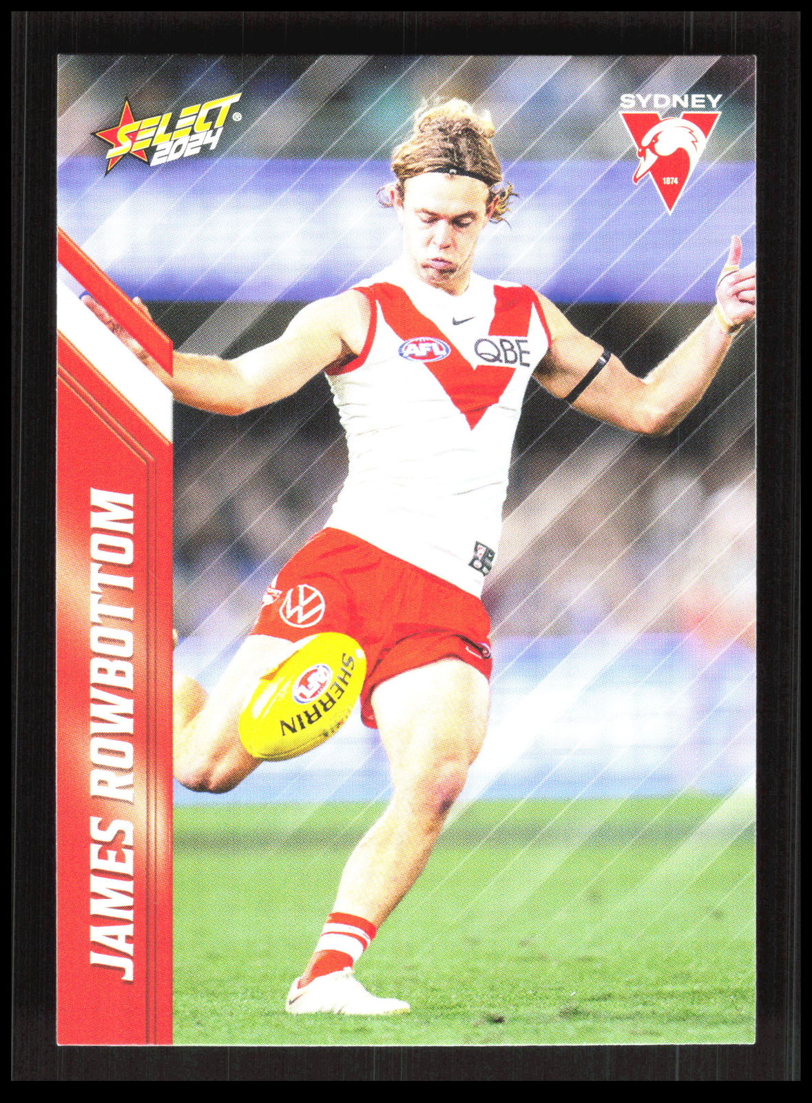 AFL 2024 Select Sydney Swans James Rowbottom 159 Card CB-1-4-B-17 | eBay
