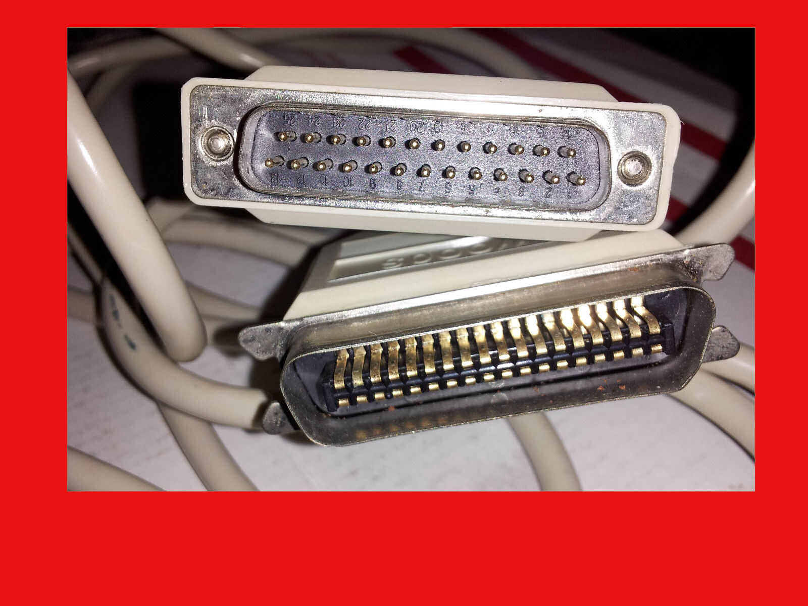 WOODS Computer Parallel Cable 10' | eBay