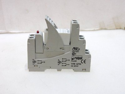 RELPOL RM84-2012-25-1024 RELAY 24VDC W/ BASE GZT80 & M41G | eBay