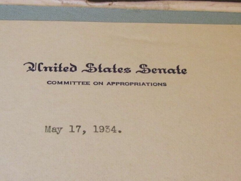 1934 Oregon Senator Frederick Steiwer | Grelly USA